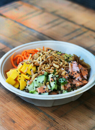 Cheap And Easy Quinoa Poke Bowls