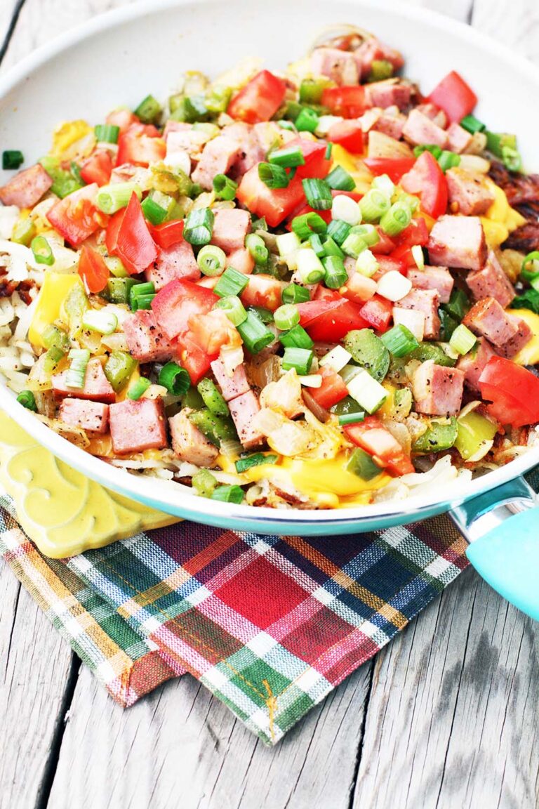 Copycat Waffle House Hash Browns - Fully Loaded Hash Browns