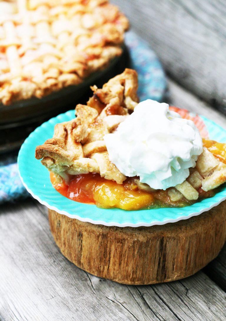 Homemade Peach Pie Recipe