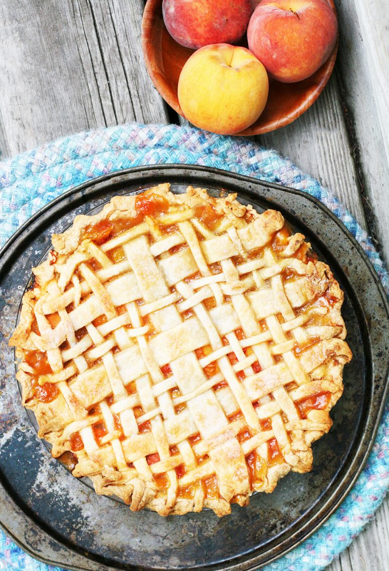 Homemade Peach Pie Recipe