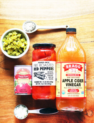 Red Hamburger Relish (No-Cook Recipe!)